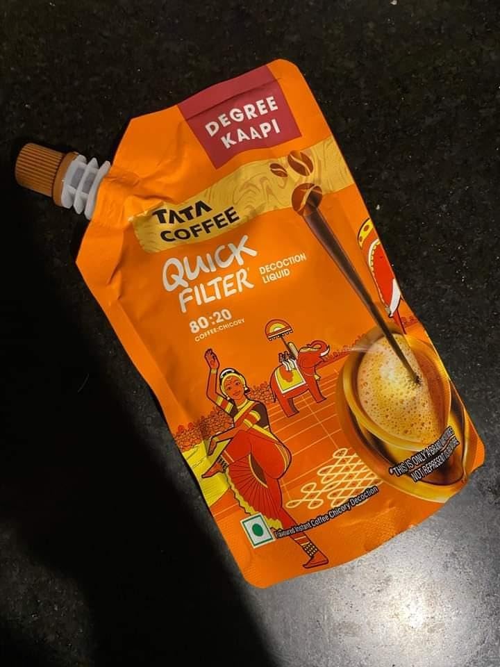 Tata Coffee Quick Filter Decoction Liquid | Degree Kaapi | Decoction ...