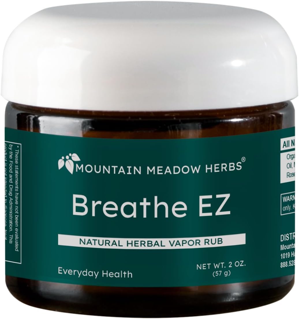 Amazon.com: Mountain Meadow Herbs Breathe EZ Salve – Natural Vapor Rub ...