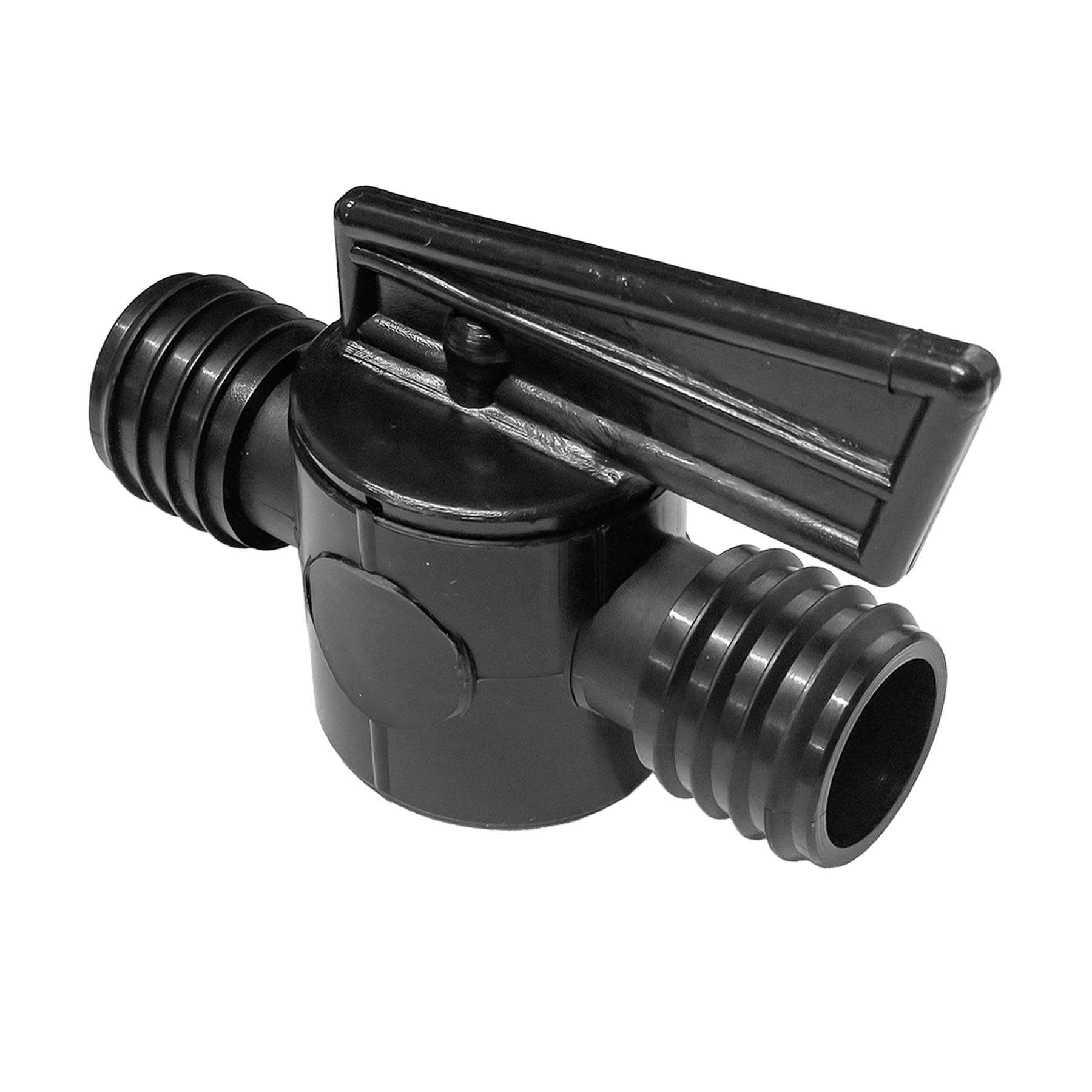 Pisces 32mm 2 Way Flow Tap for Pond or Garden Hose Pipe Inline Barbed ...