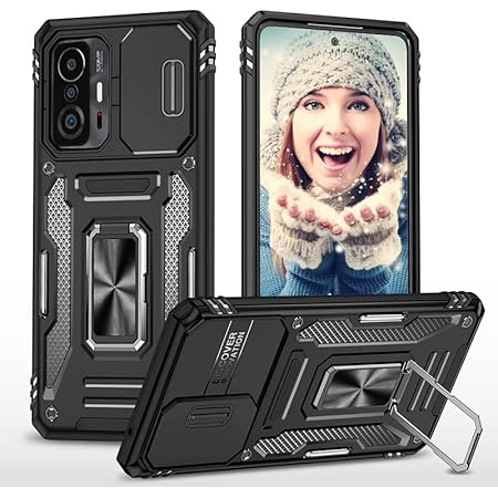 ATISIJIE Xiaomi 11T/11T Pro 5G Hülle mit 2 HD Schutzfolie aus ...