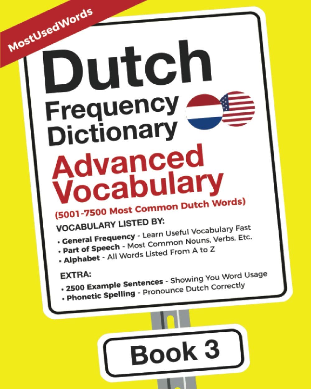 Dutch Frequency Dictionary - Advanced Vocabulary: 5001-7500 Most Common ...