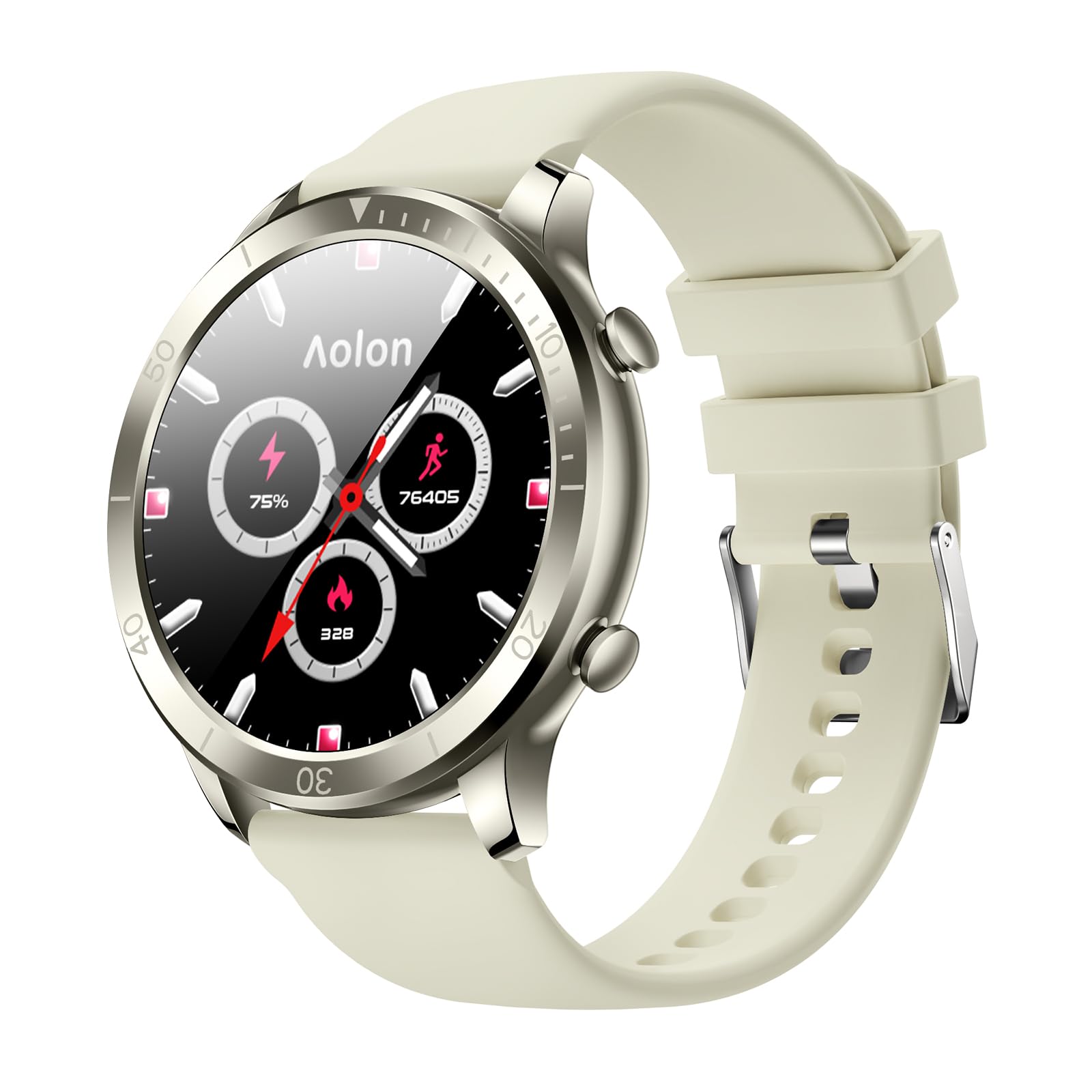 Amazon.com: AOLON GTR Ultra Smart Watch (Answer/Make Calls), 1.46’’ IPS ...