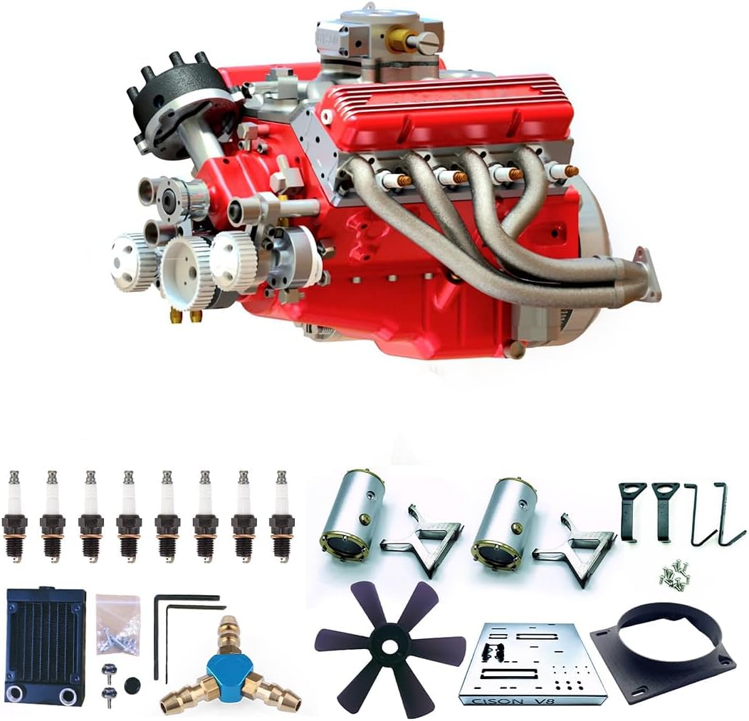 Mini V8 Engine Model Kit That Runs, 16 Scale Australia | Ubuy