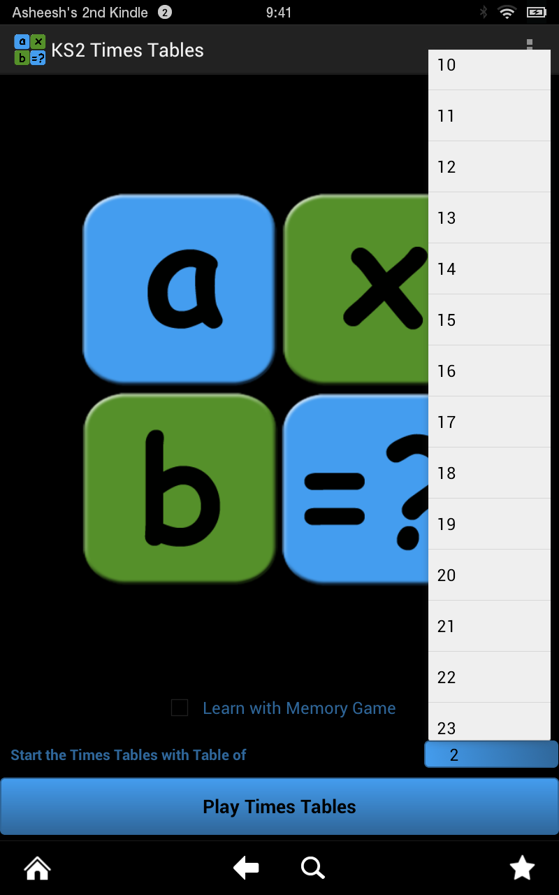 KS2 Times Tables - App on the Amazon Appstore