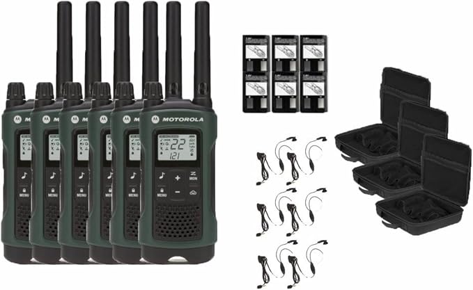 Amazon.com: Motorola Talkabout T465 Two-Way Radios/Walkie Talkies 22 ...