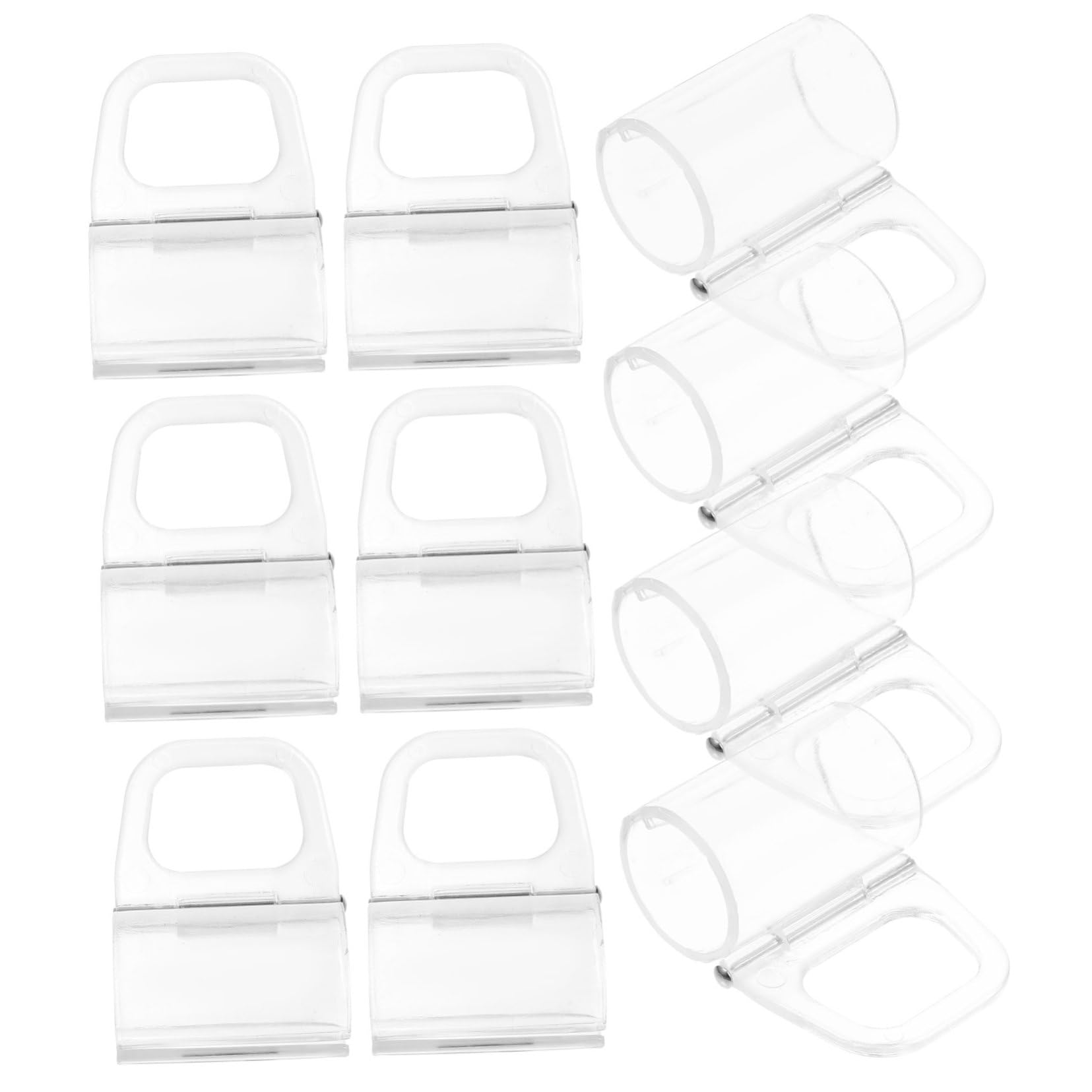Amazon.com: 10pcs Roller Shades Transparent Handle Pulls Rod Roller ...