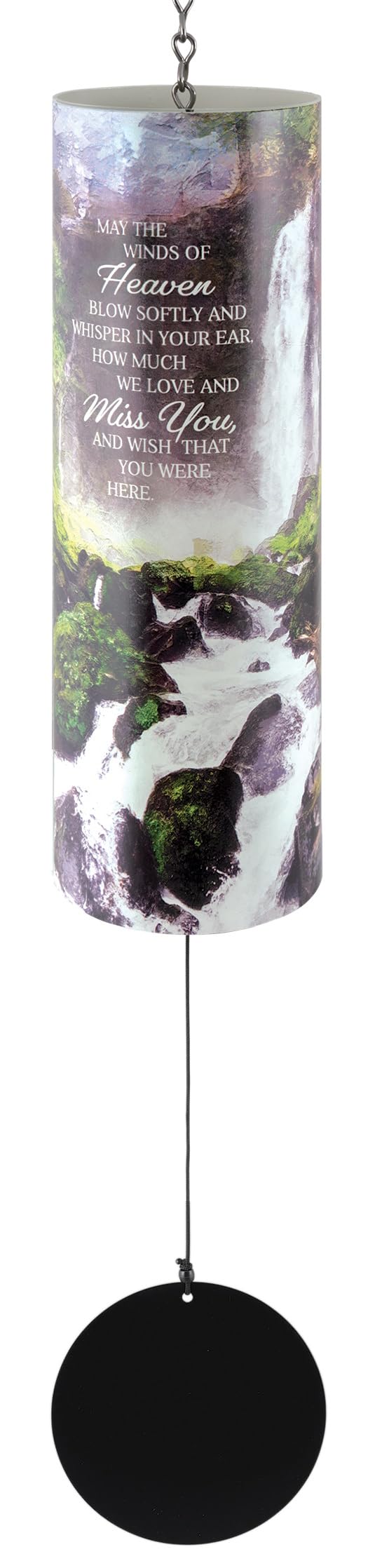 Amazon.com : Carson 36" "Winds of Heaven Cylinder Chime - Mountain Lake ...
