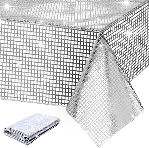 Amazon.com: Rtteri 54 x 105 Inches Disco Party Table Cloth 70s Disco ...