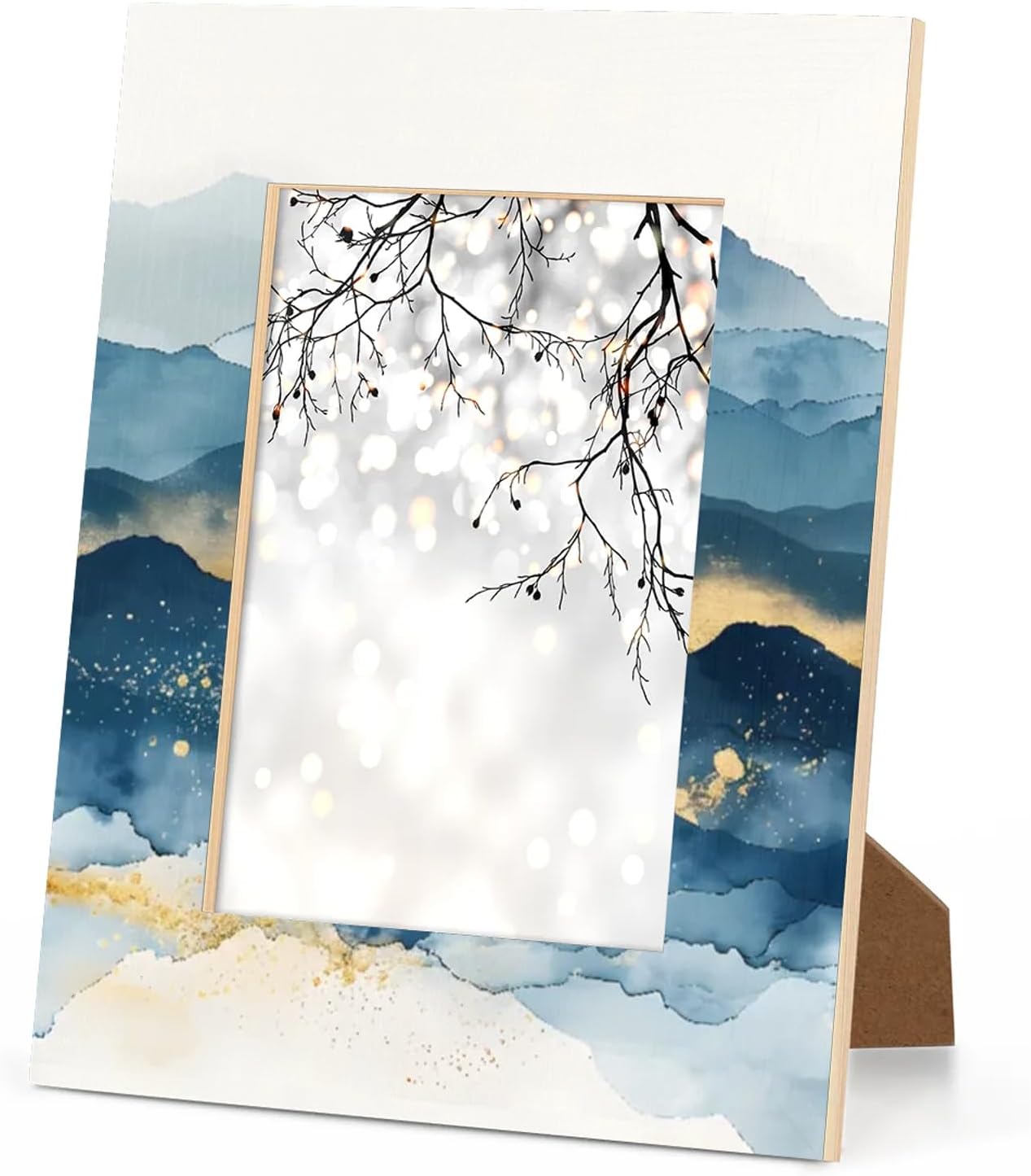 Amazon.com - Cholyzma Smoky Mountain Cliff Photo Frame 4x6 Smokey ...