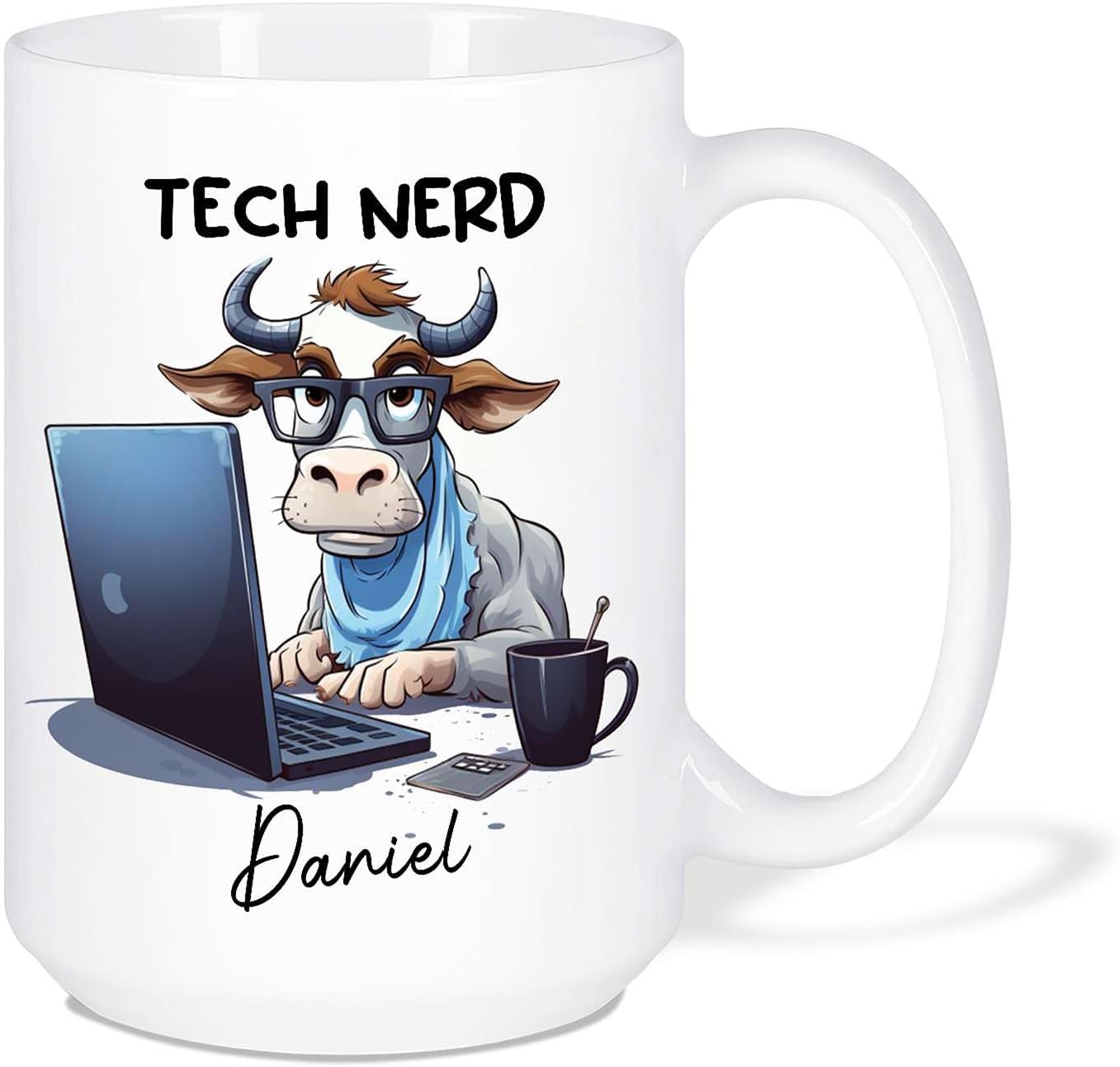 Amazon.com: Personalized Coding Gift For Tech Nerd, Programmer White ...