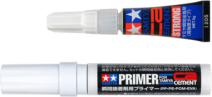 Amazon | タミヤ メイクアップ材シリーズ No.211 瞬間接着剤・プライマーセット PP/PE/POM/EVA 各3g 模型用接着剤 87211 | ホビー用素材 通販