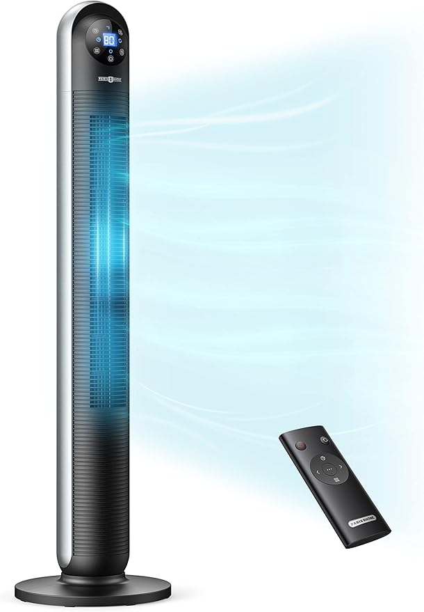 Amazon.com: PARIS RHÔNE Tower Fan, 44" Oscillating Standing Tower Fan ...