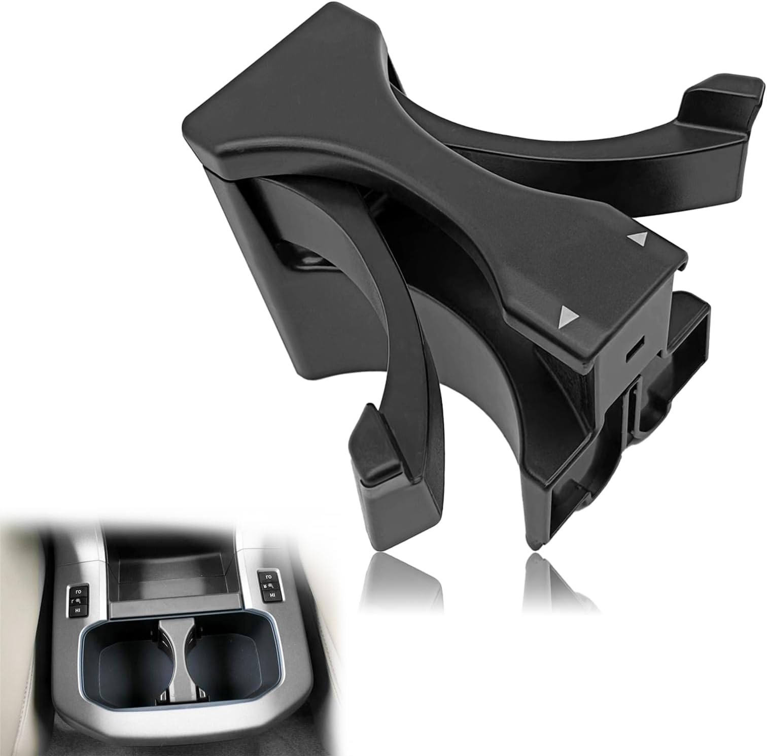 Amazon.com: RLB-HILON Cup Holder Insert Divider Compatible with Toyota ...