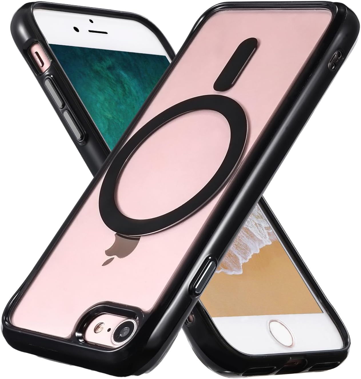 Amazon.com: Yriklso for iPhone SE 2022/iPhone SE 2020/iPhone 8 Magnetic Case, Built in Magnets ...