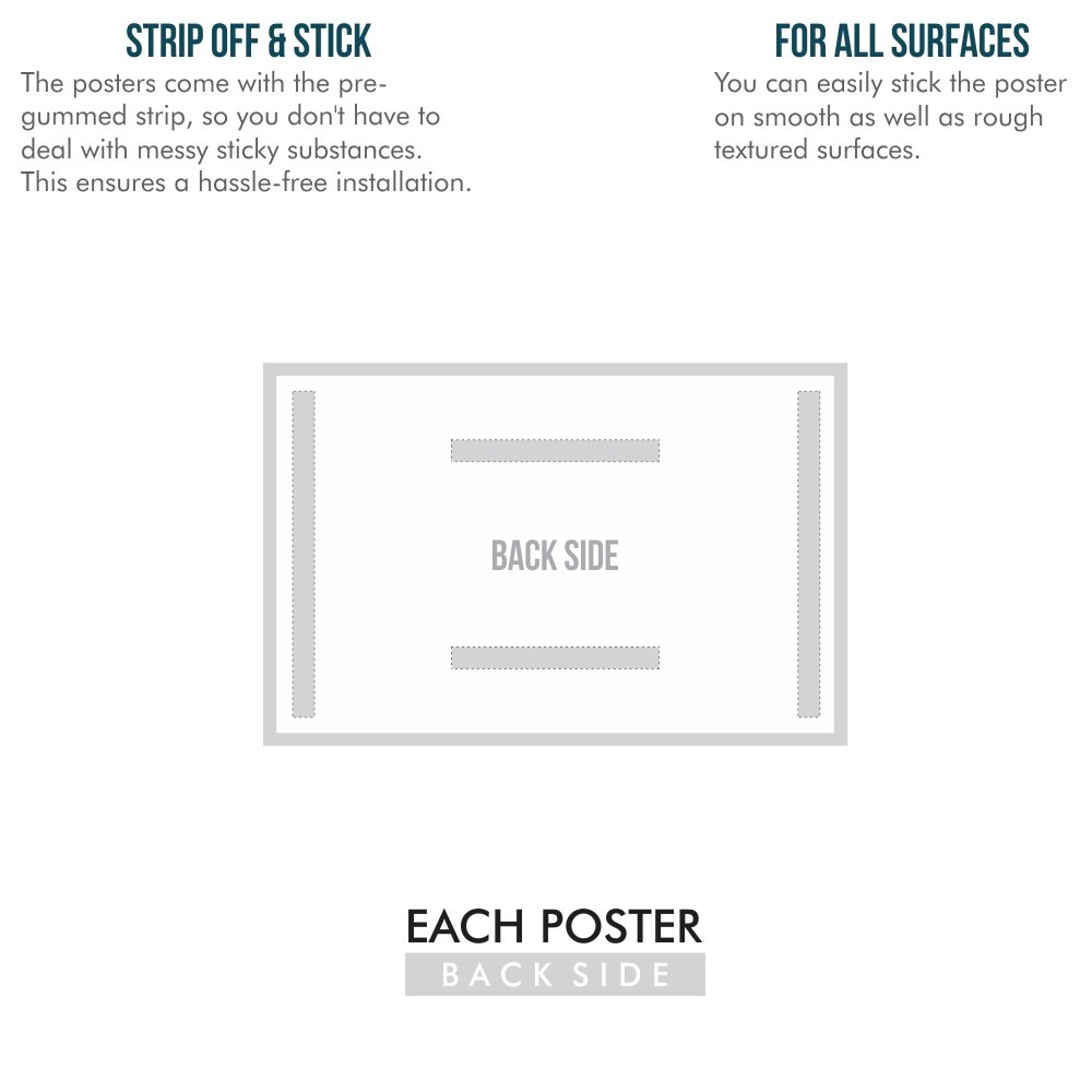 Buy Paper Plane Design Motivational/Inspirational Quotes Posters - Set ...