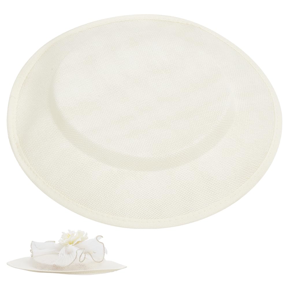 Amazon.com: NBEADS Hat Fascinator Base, 11.8x10.9x0.8inch Imitation ...