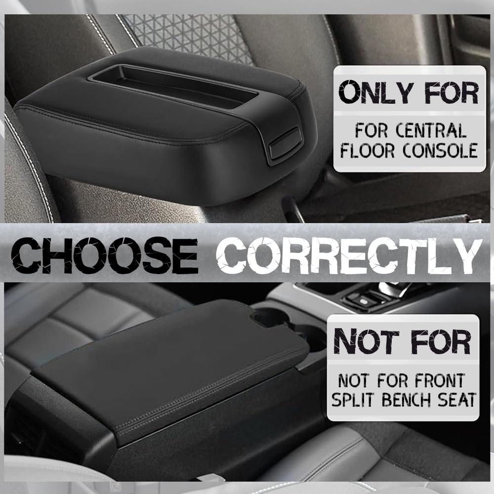 Middle Console 1PC Front Center Console Armrest Lid Assembly For Chevy ...