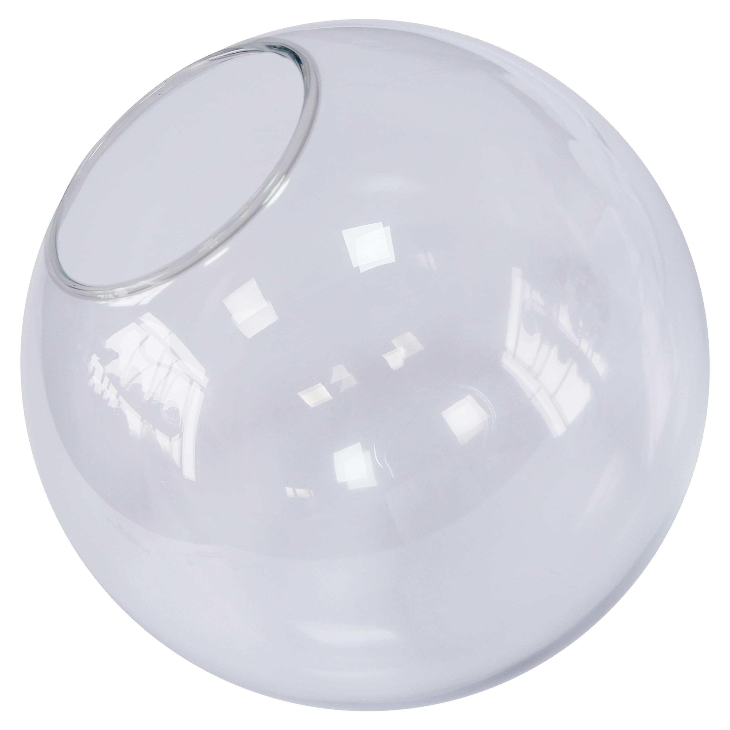 Koko&Yukina 8 Inch Clear Glass Globes for Light Fixtures Light Globes ...