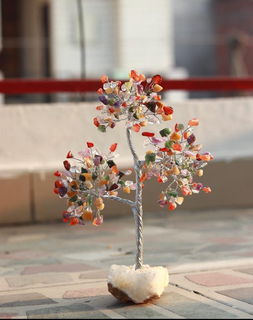 Buy Gurumart-7 Chakra Tree - Chakra Tree of Life Stones - Stone Trees ...
