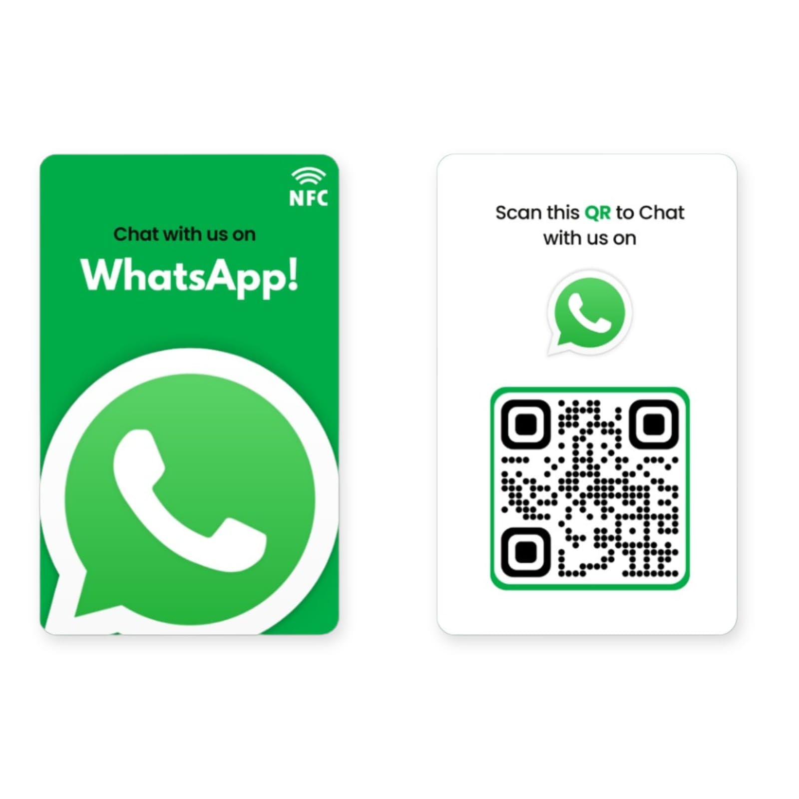 tinydabba WhatsApp NFC Business Card : Amazon.in: Office Products