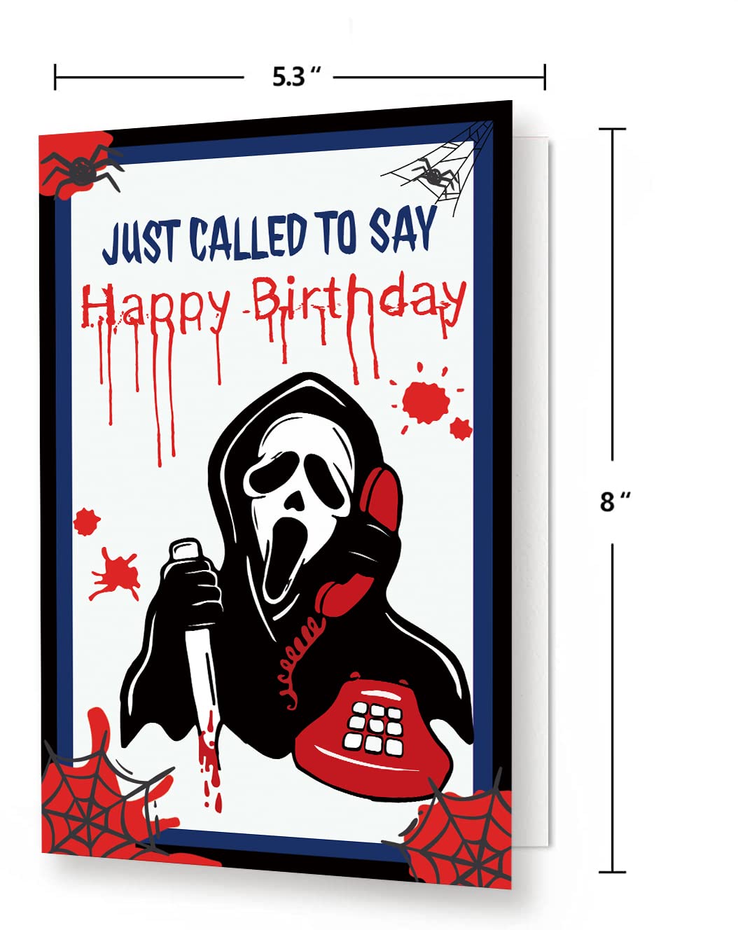 Horror Film Birthday Memes Happy Birthday Horror Movie Card" Greeting