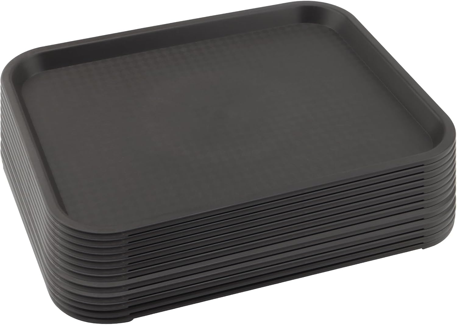 Amazon.com | MAHIONG 12 Pack 16 x 12 Inch Brown Fast Food Tray, Large ...