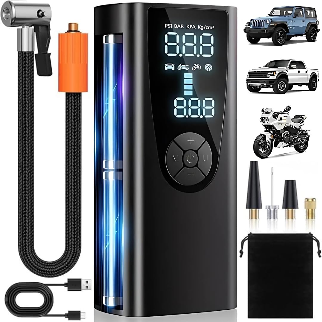 Amazon.com: PrimeTrendz 250 PSI Portable 12 Volt Air Compressor ...