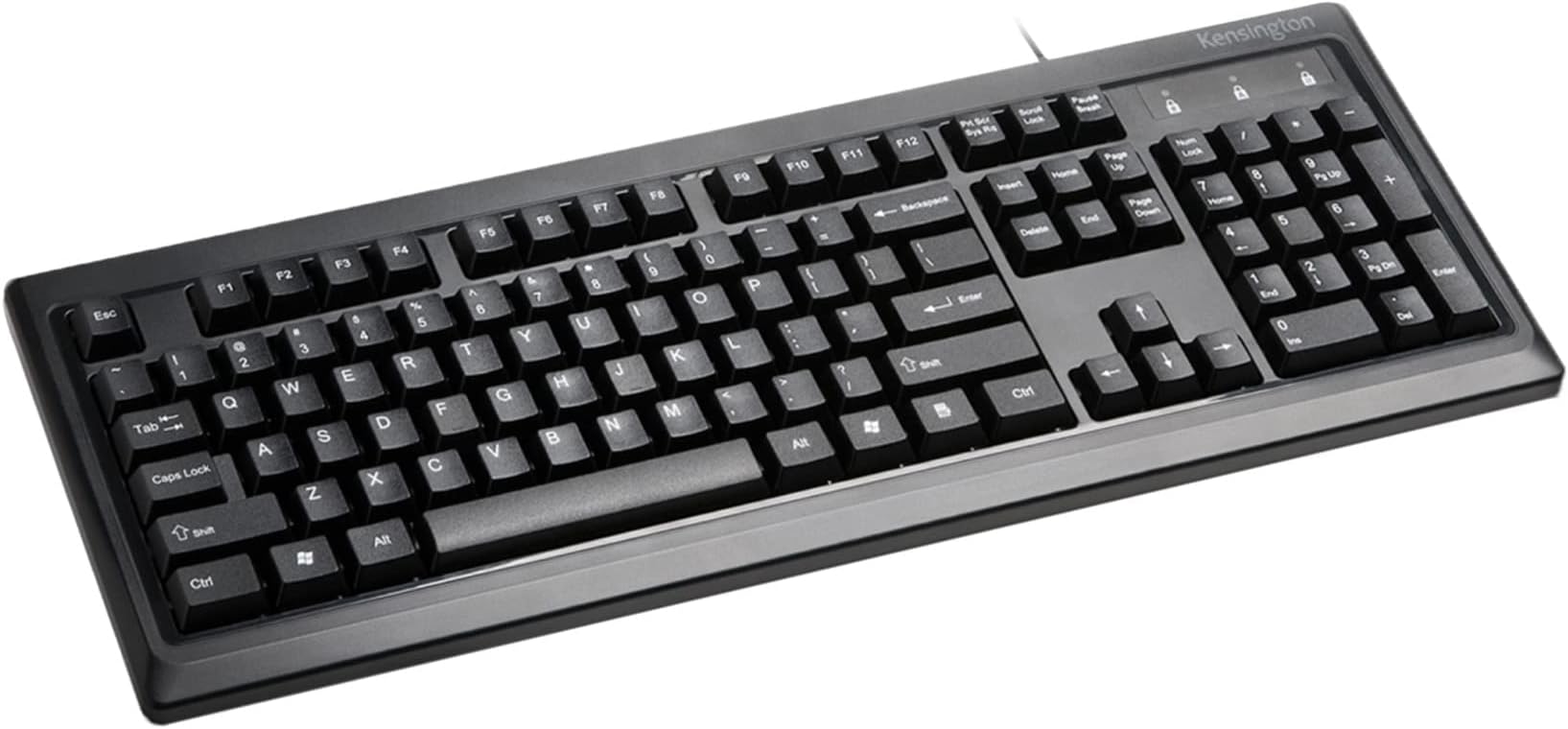 Kensington- wired keyboard for PC, Laptop, Desktop, Computer, notebook ...