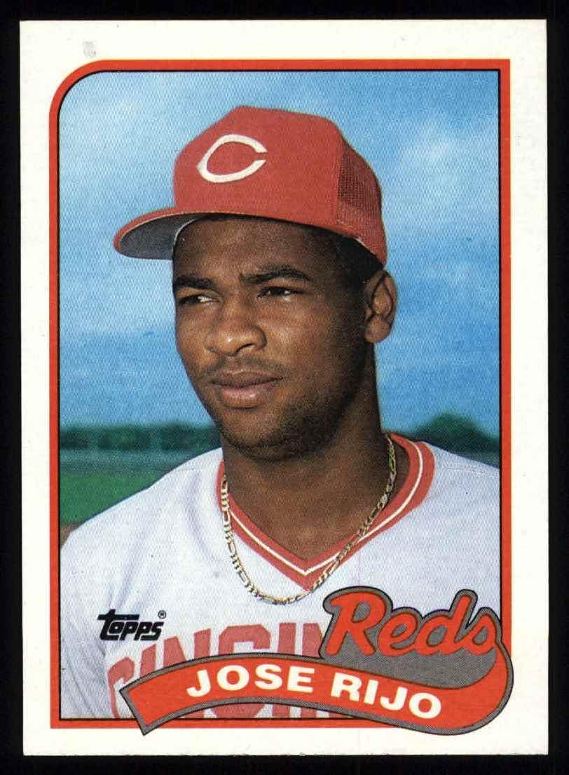 Amazon.com: 1989 Topps # 135 Jose Rijo Cincinnati Reds (Baseball Card ...