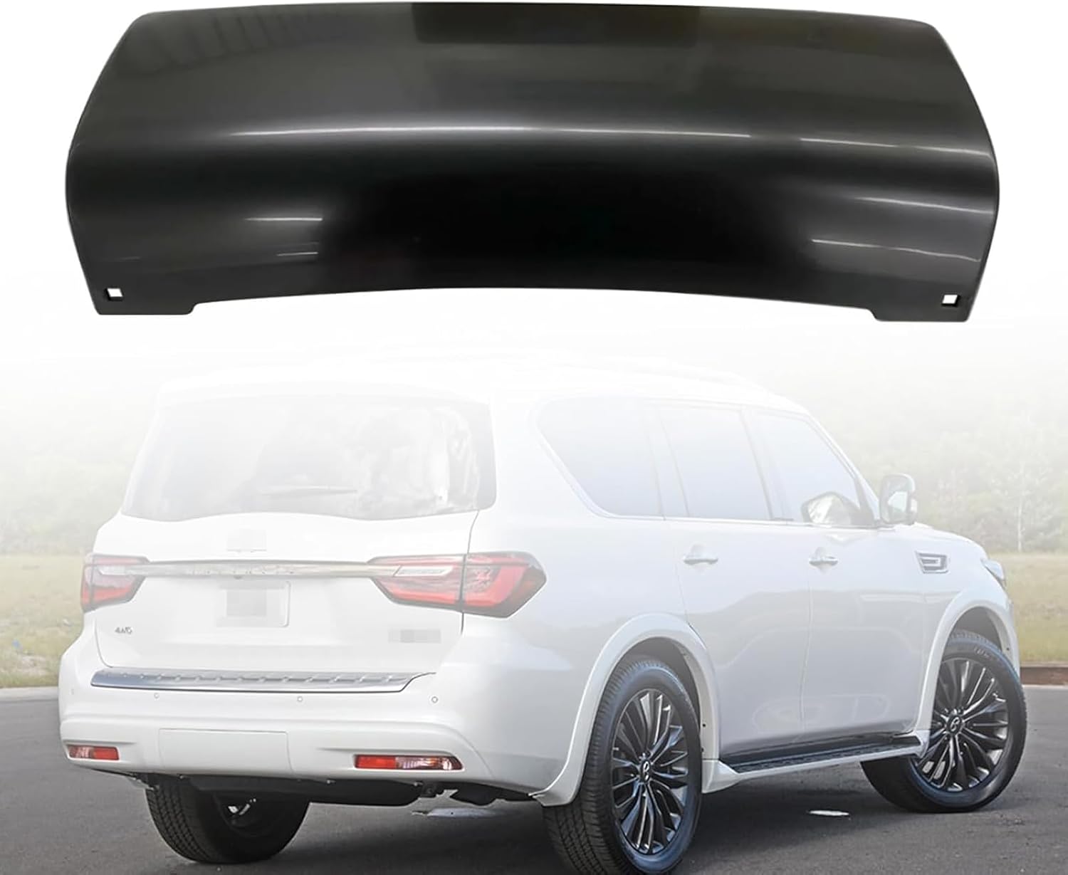 Amazon.com: Rear Lower Bumper Filler Cover Compatible with 2018 2019 ...