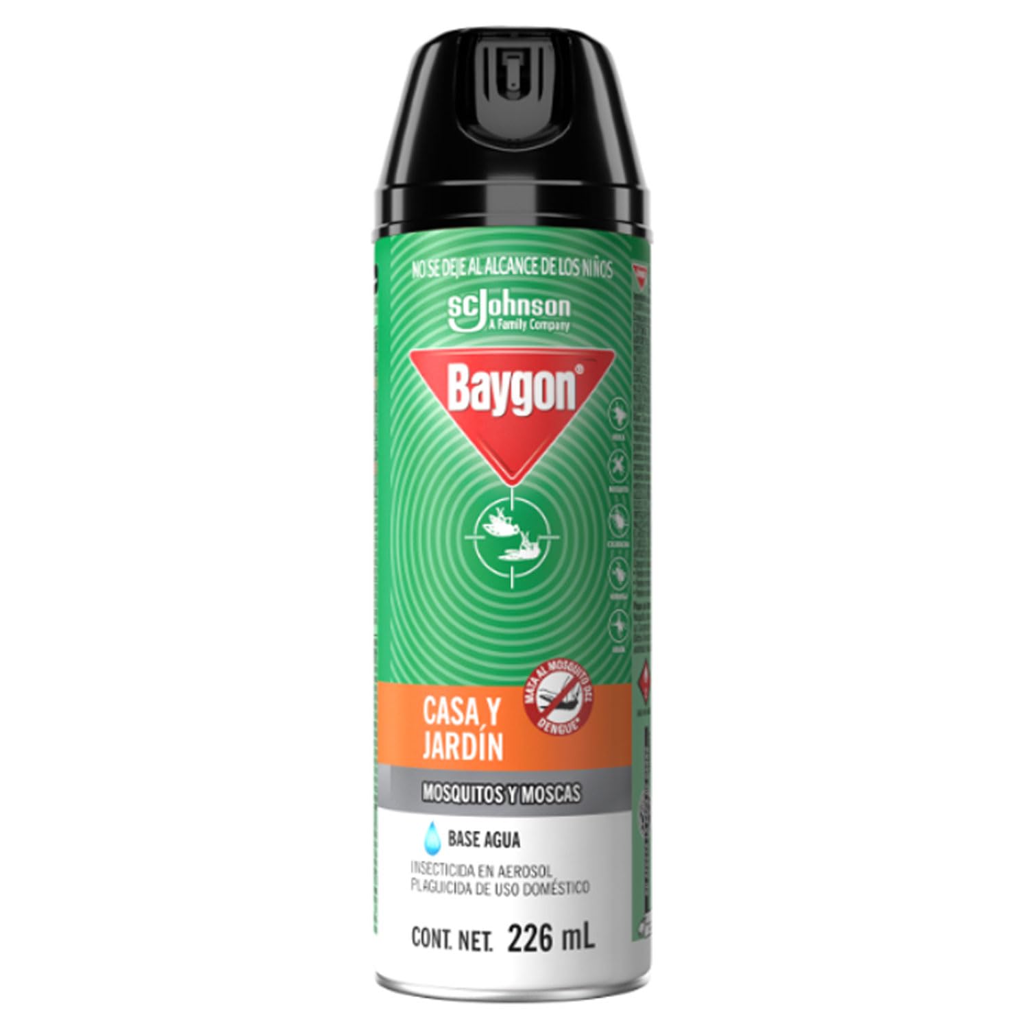Baygon Insecticida en Aerosol para Casa y Jardín, Mata Mosquitos y ...