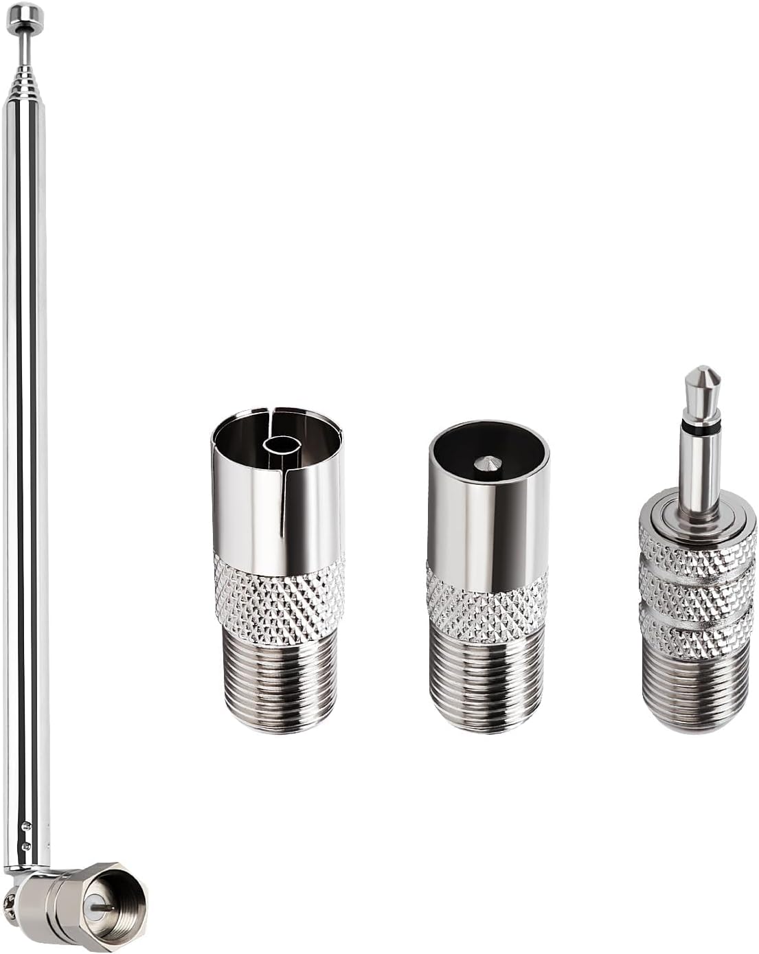 Amazon.com: FM Radio Antenna, Indoor FM Telescopic Antenna 75 Ohm F ...