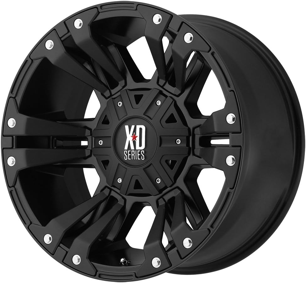 Amazon.com: XD Series by KMC Wheels XD822 Monster 2 Matte Black Wheel ...