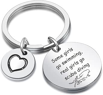 Amazon.com: DZOSW Scuba Diving Jewelry Swimming Jewelry Frogman ...