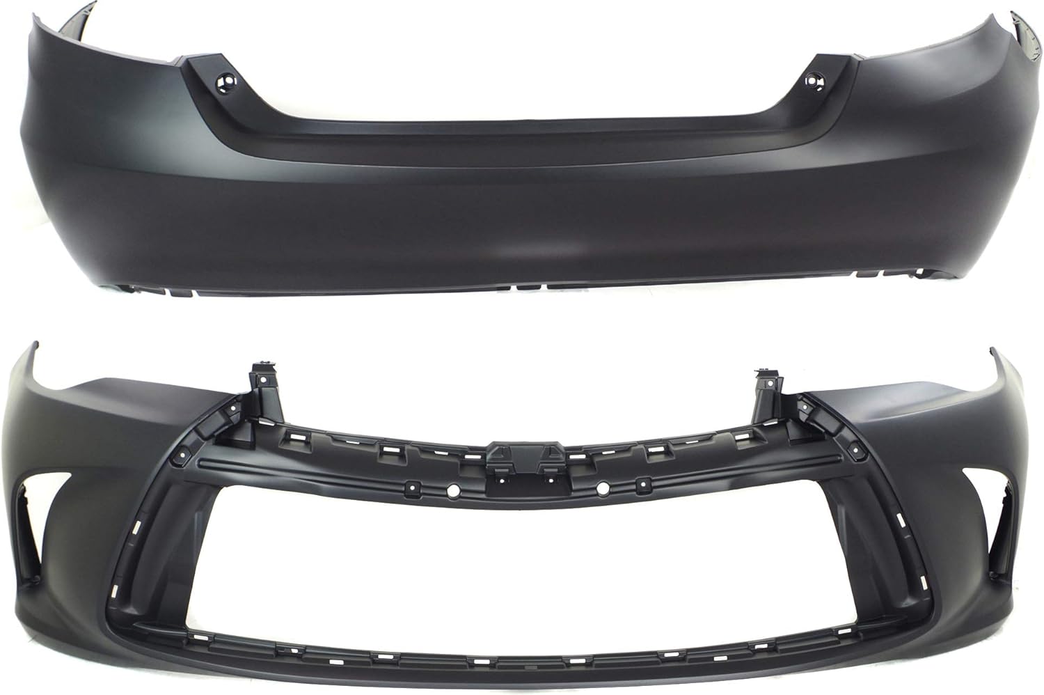 Amazon.com: Garage-Pro Front Bumper Cover, Rear Bumper Cover Set For ...