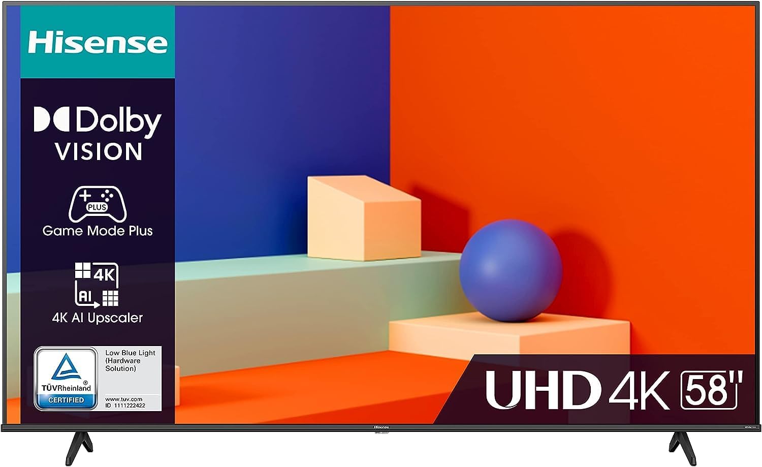 HISENSE 58E63KT Téléviseur LED 58 Pouces UHD 4K Smart TV : Amazon.fr: High-Tech
