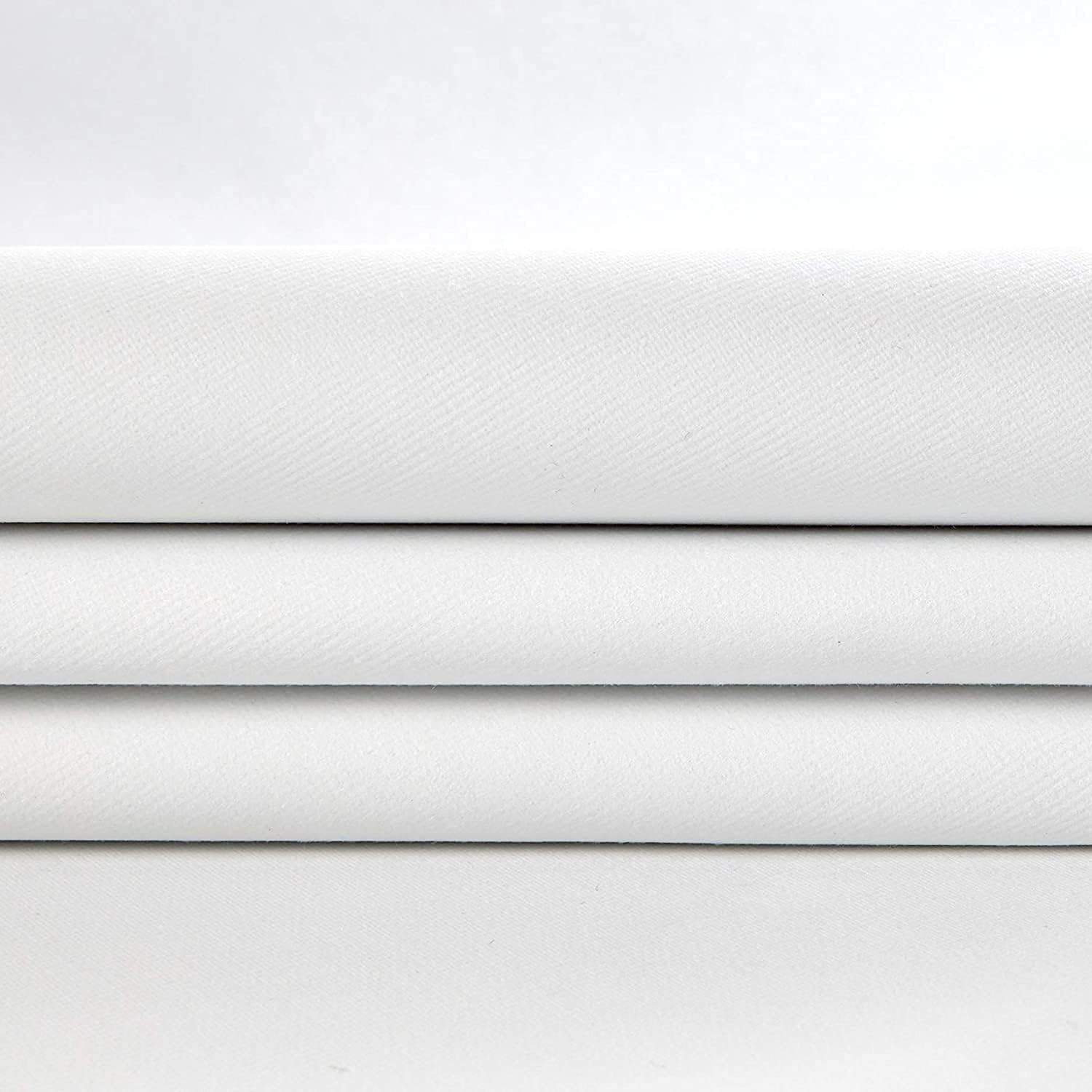 Amazon.com: Blackout Drapery Shade Fabric Black and Silver 100 Percent ...