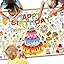 Amazon.com: Giant Coloring Poster,35x72Inch,Versatile Unicorn Birthday ...