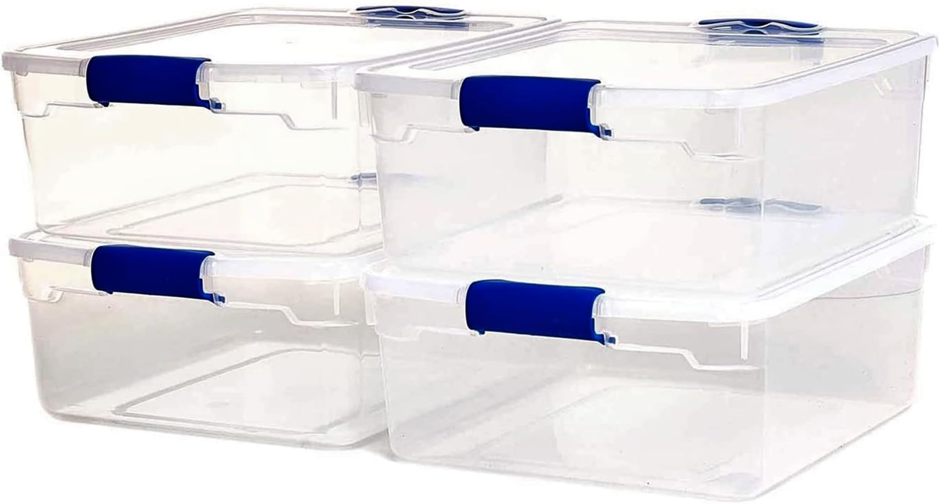 Amazon.com - Hefty 18-Quart Hi-Rise Storage Bin (4 Pack)