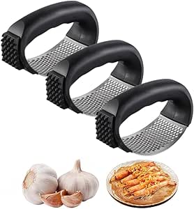 Amazon.com: Stainless Steel Garlic Press, New Garlic Press Rocker, Home ...