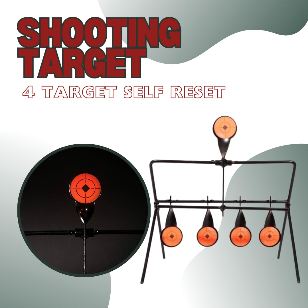 HHH Hunting 4 Target Self Reset Gallery Self Reset Shooting Targets ...