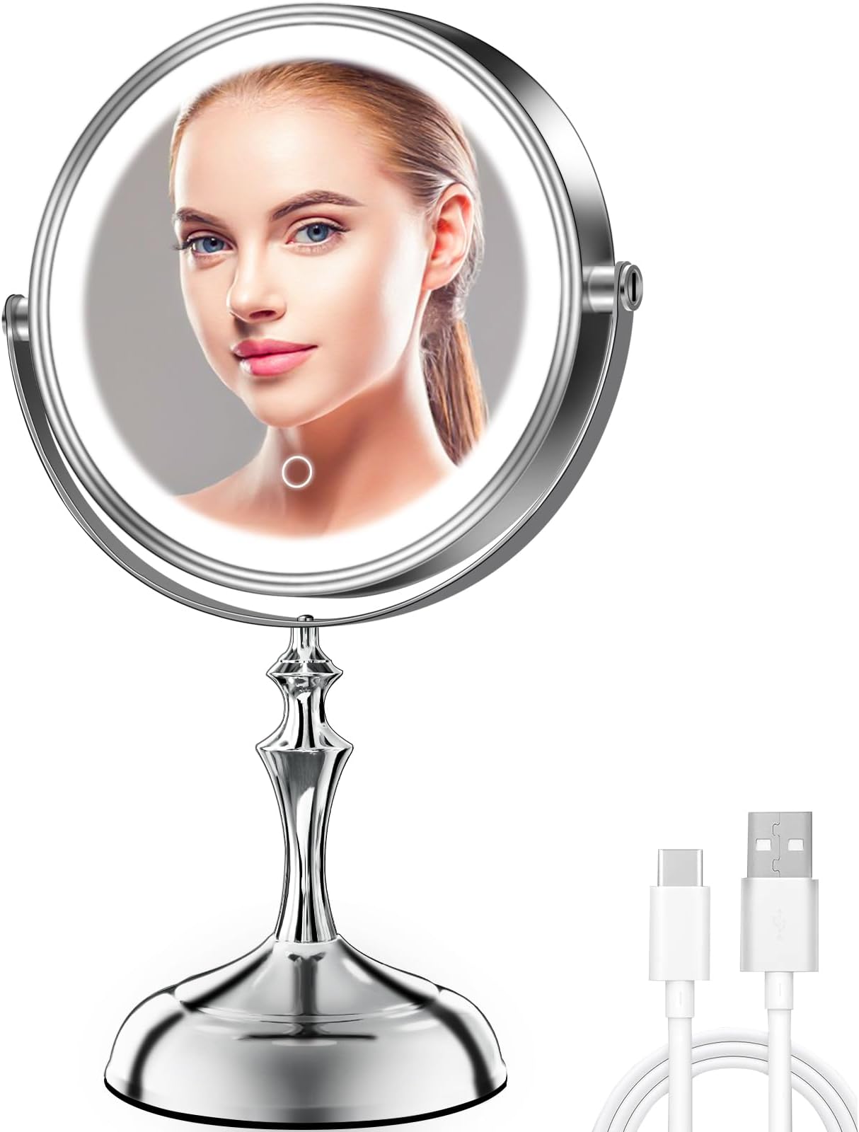 Amazon.com: Revlon Magnifying Lighted Vanity Mirror : Beauty & Personal ...