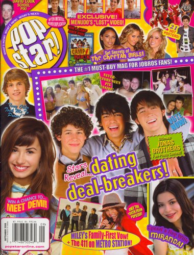 Pop Star, September 2008 Issue: Editors of POP STAR Magazine: Amazon ...