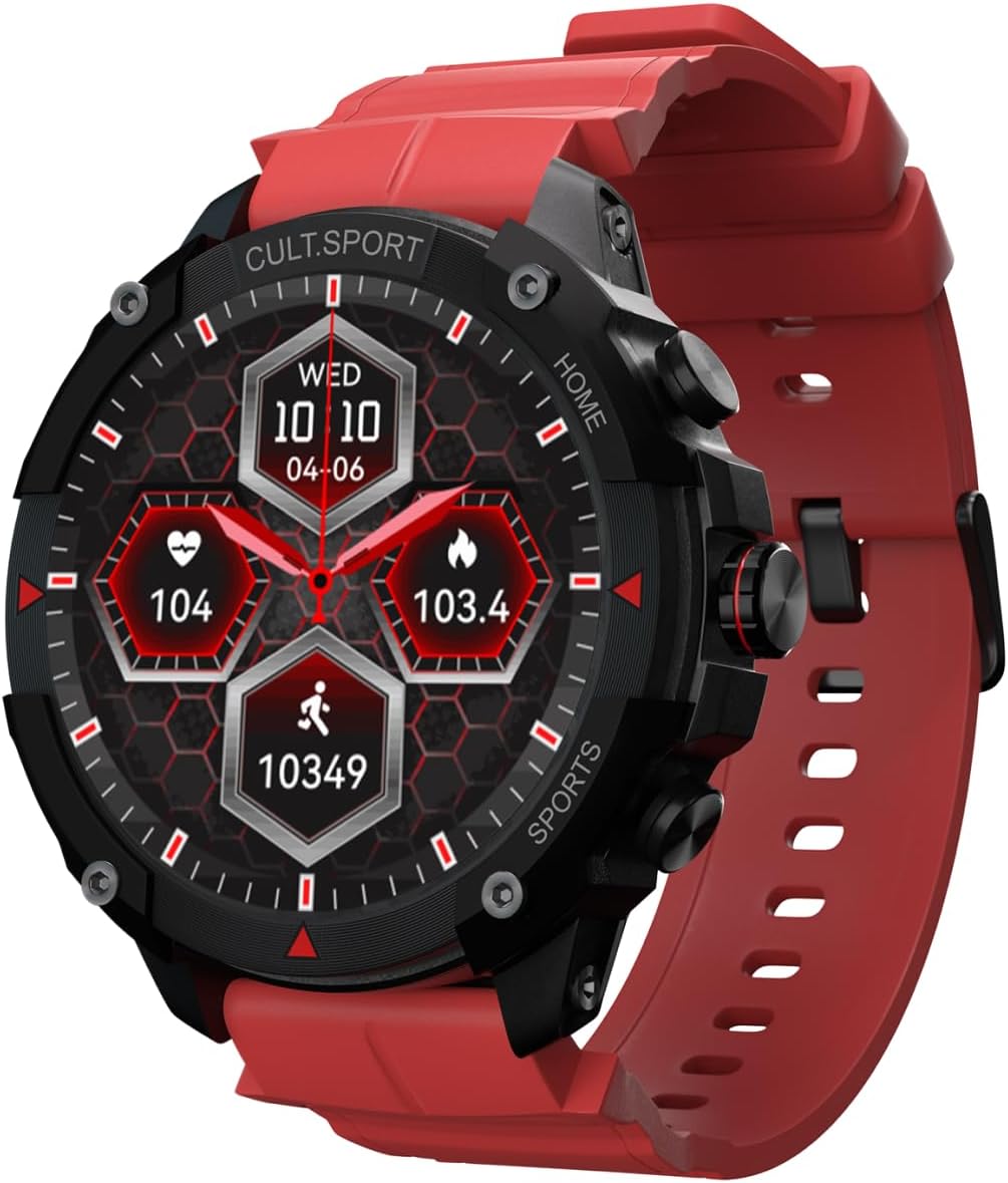 Amazon.in: Buy CULTSPORT Cult.Sport Ranger Xr, 1.43" Amoled Smartwatch ...