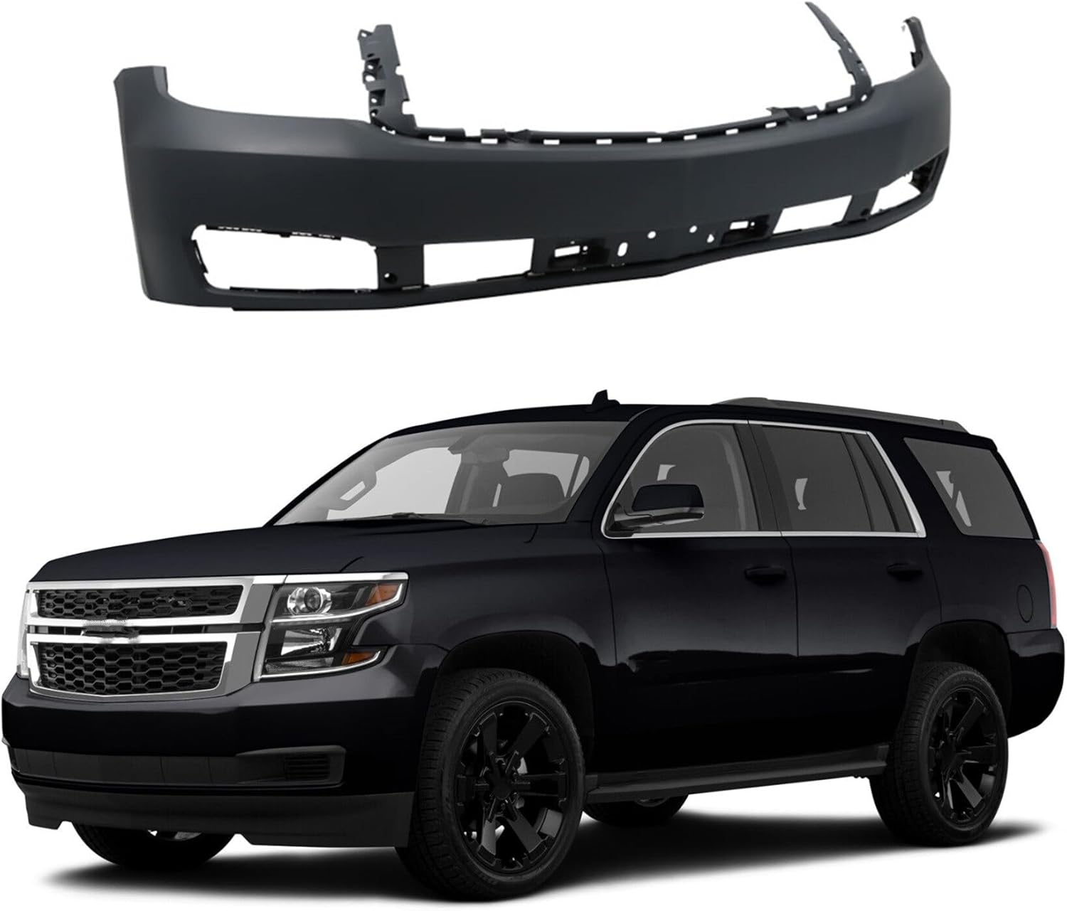 Amazon.com: RainMan S Bumper Cover Fascia Front Replacement for 2015 ...