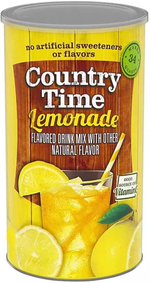 Amazon.com : Country Time Powdered Lemonade Drink Mix - (82.5 oz.) 2 ...