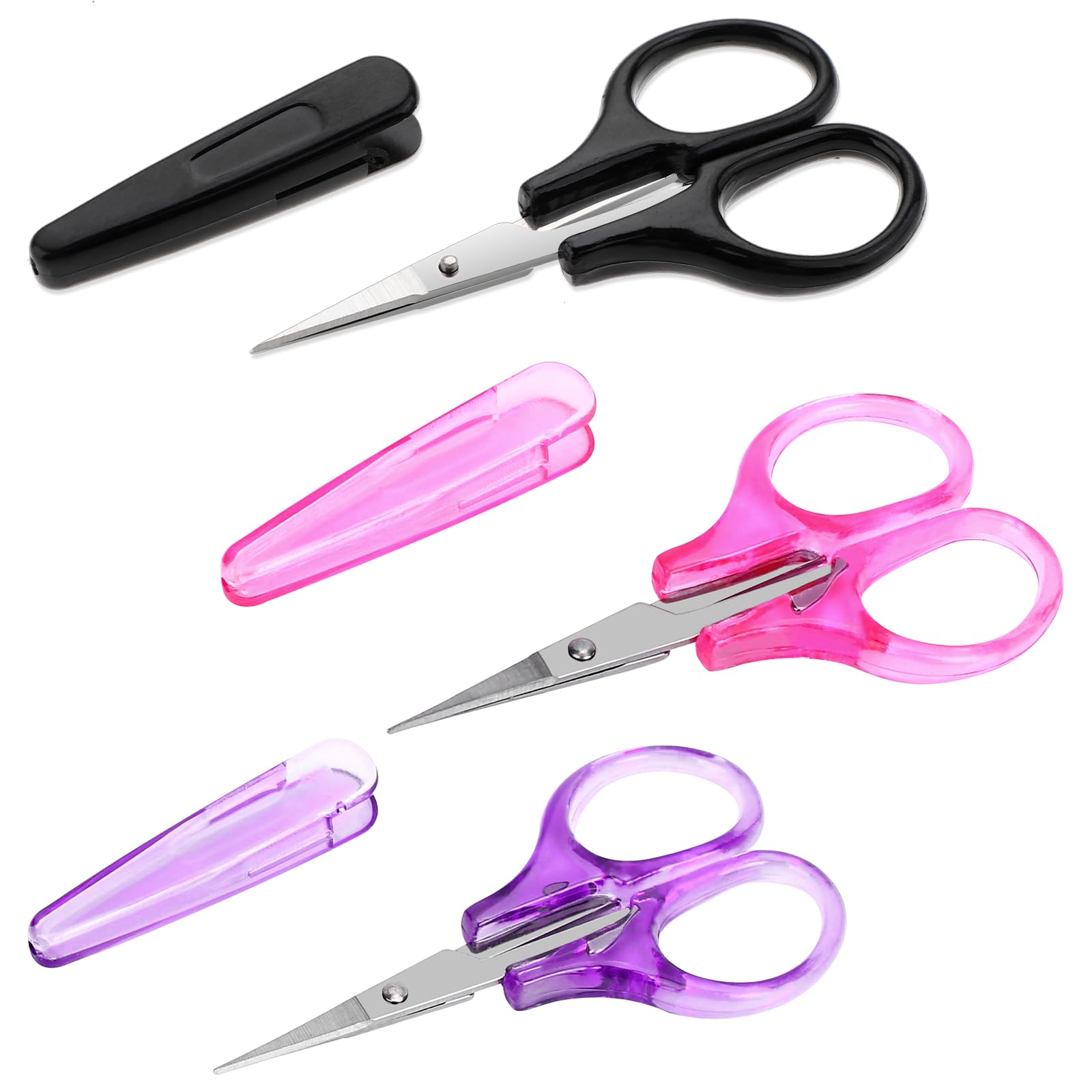 Snapklik.com : 3Pcs Small Craft Scissors Sharpest Precise Stainless ...