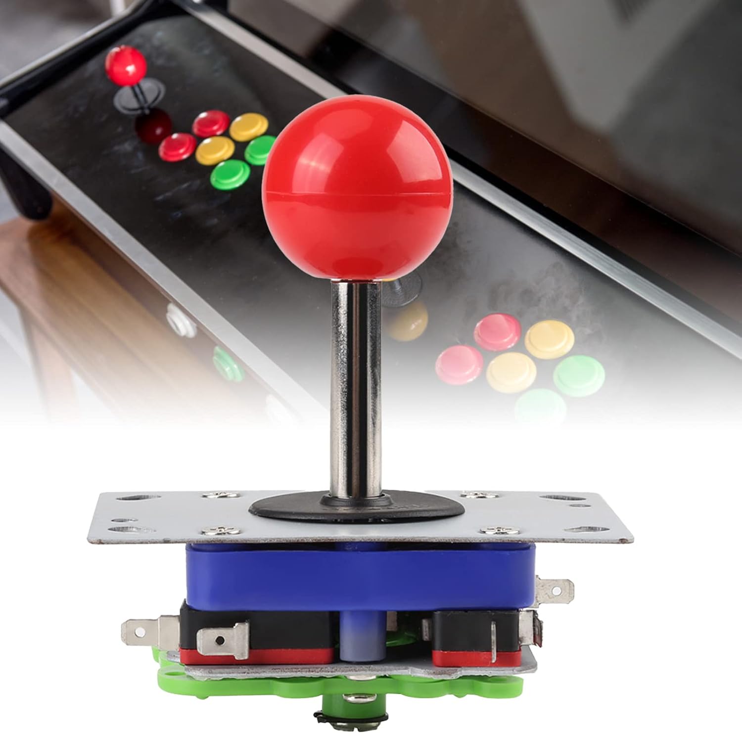 Amazon.com: Sluffs Arcade Joystick,Adjustable Competition Style Long Handle,4 way joystick ...