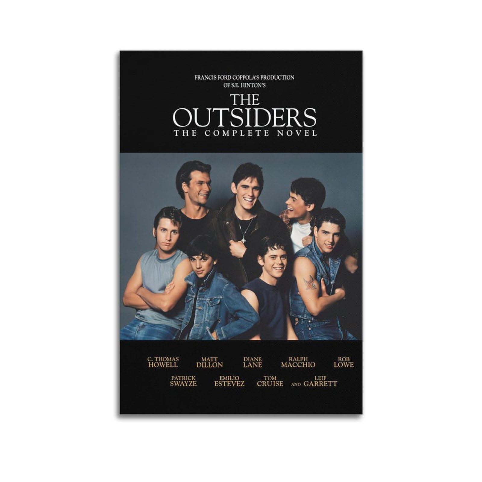 Amazon.com: SHOKHI The Outsiders Movie Poster Teen Drama Office Poster ...