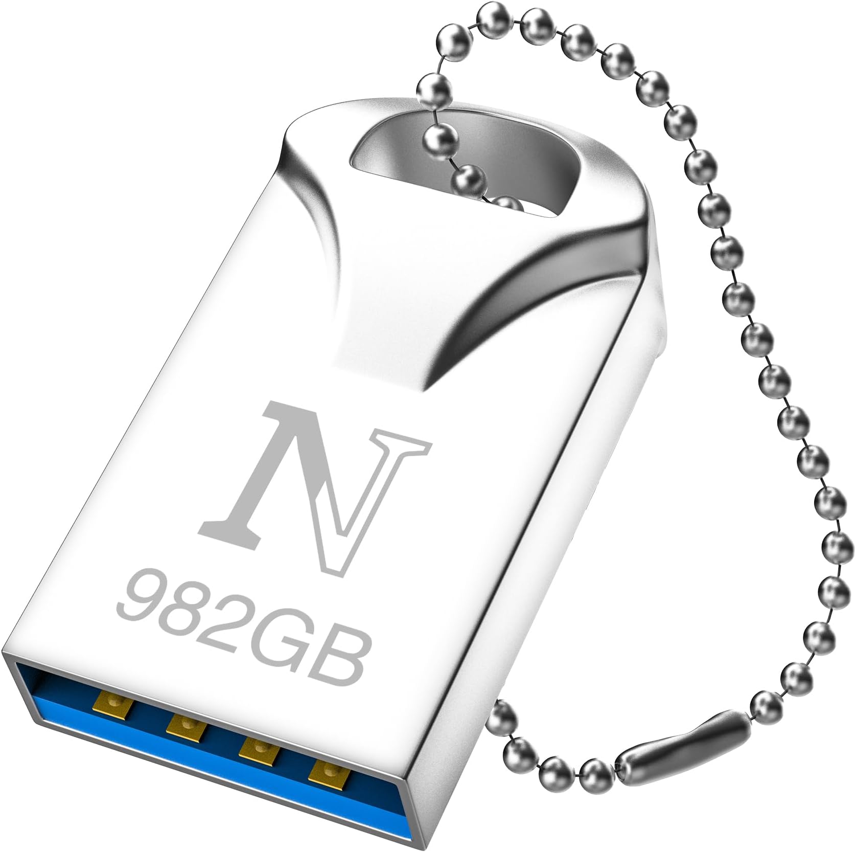 Natkimiyo USB Flash Drive, 982GB, USB 3.0, High Speed, Waterproof ...